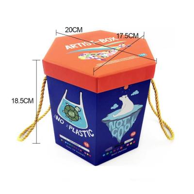 Cina Children Gift Toy Painting Drawing Set Colorful Kids Art Set Eco Friendly in vendita