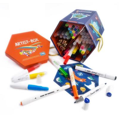 Cina Children Gift Toy Painting Drawing Set Colorful Kids Art Set Eco Friendly in vendita