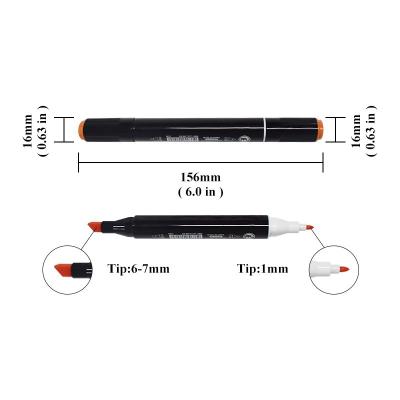 Cina Double Headed Color Marker Set 80 Colors Kids Painting Set For School Home in vendita