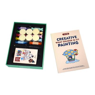 Cina Candy Party Painting Gift Box Children Toy Gift Set Kids Art Set in vendita