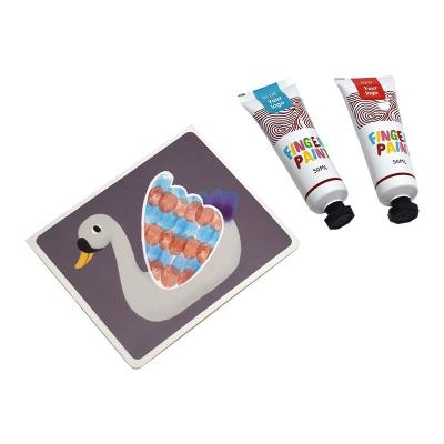 Cina Creative Finger Painting Set Safe Non Toxic Natural Pigment Kids Drawing Gift Toy Set in vendita