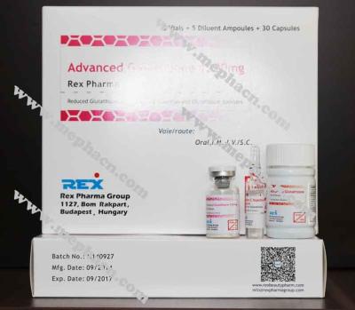 China Hot sale 1200mg, 5+5+1 Glutathione injection for skin whitening with high qulity and low price for sale