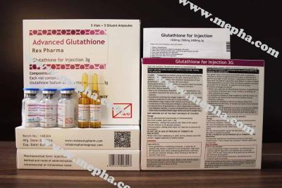 China Hot sale 3000mg, Glutathione injection for skin whitening with high qulity and low price for sale