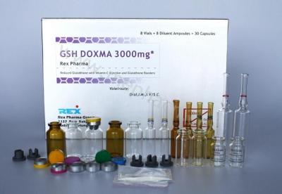 China Hot sale 3000mg GSH DOXMA (Glutathione) injection for skin whitening with good effect and low price for sale
