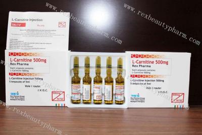 China Weight loss hot sale L-carnitine 500mg for injection with good effect for sale