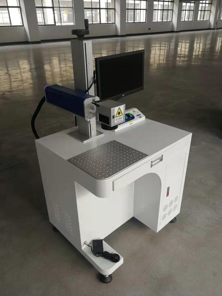 Quality Metal Acrylic Desktop Fiber Laser Marking Machine 20w/30w/50w/70w/100w RAYCUS for sale