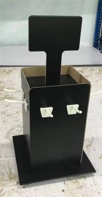 China Customizable Eye-Catching With Hooks For Display Foldable Four-Sided Stand for sale