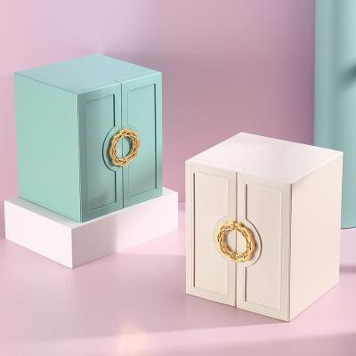 China Customizable Box Dimensions Jewelry Boxes Featuring 600 to 1800gsm Material Thickness and Suede Insert for Jewelry Cases for sale