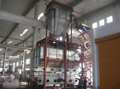 Cina Essiccatore 3.7x2KW del letto fluido di vibrazione della polvere del granello a un solo strato in vendita