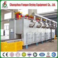 China Penetration Flow 2m Width Belt Drying Equipment 70cm/min for sale