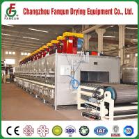 China Penetration Flow 2m Width Belt Drying Equipment 70cm/min for sale