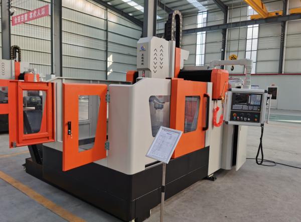 Quality Small Size 1000x1000mm Workpiece Size Cnc Flange Drilling Machine 24 Tool for sale