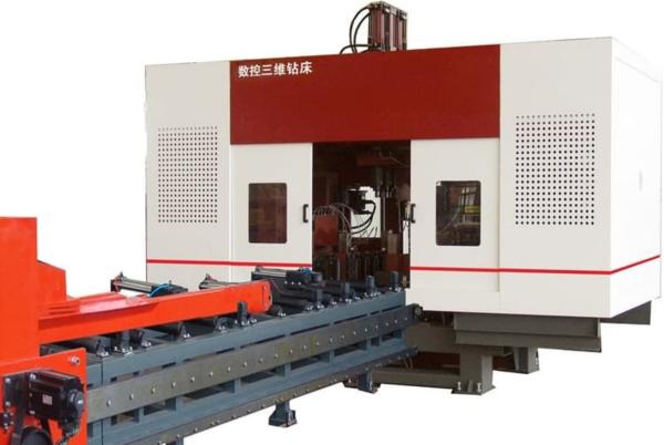 Quality Industrial High-Speed CNC H Beam Drilling Machine With Three Independent Spindles for sale