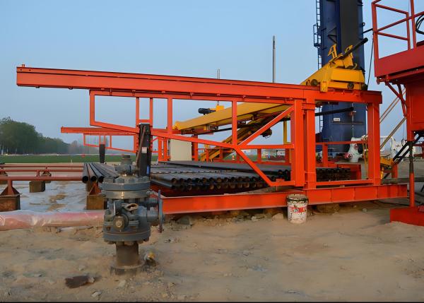 Quality Model SSPGNC Series Intelligent Pipe Rod Conveyor And Discharge Machine 4000mm for sale