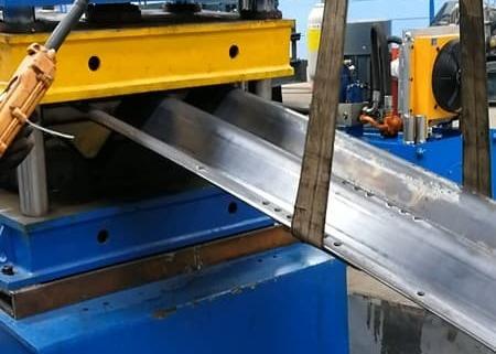 Quality Model DFCP150 Corrugation Plate Roller Forming Line With Punching Hole Function for sale