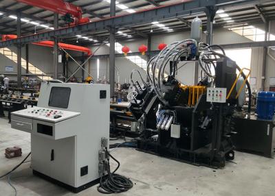 China 2 Punches Per Side CNC Angle Bar Cutting Punching Equipment Line 80m/Min Feeding Speed for sale