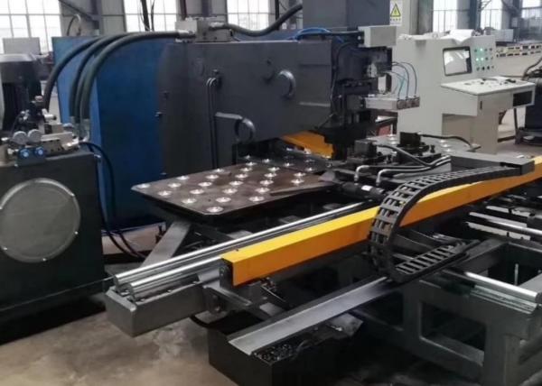 Quality 0-5000mm/Min Feeding Drilling Speed Tower CNC Hydraulic Punching Machine 40mm Drilling Thickness for sale