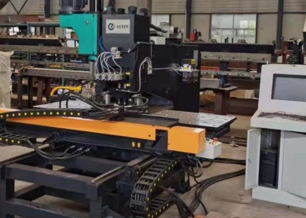 Quality 0-5000mm/Min Feeding Drilling Speed Tower CNC Hydraulic Punching Machine 40mm for sale
