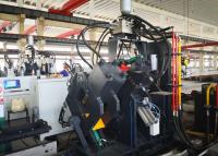China Automatic CNC Angle Punching Shearing Line 2000KN Cutting Force 25x6.5x2.5m for sale