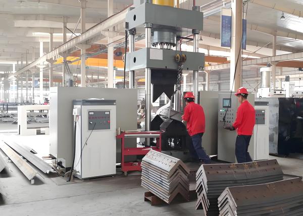 Quality Automatic Hydraulic Construction CNC Angle Steel Fire Bar Iron Bending Heating Machine for sale