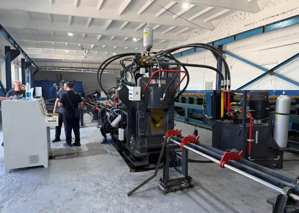 Quality Electrical Power Infrastructure CNC Angle Steel Punching Line Steel Structure for sale