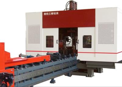 China 12/15m Workpiece Length Cnc Beam Drilling Shearing Production Line BT40 Spindle Hole Taper for sale