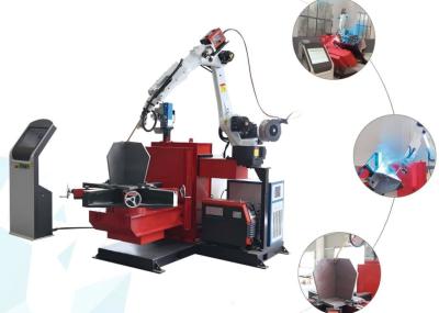 China 46m/Min Rotation Speed CNC Tower Base Welding Robot 4500*3500*3000mm Overall Machine Dimension for sale