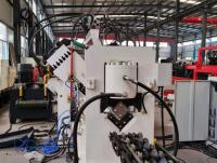China Single Blade Cutting Mode CNC Angle Punching Machine With Punching Marking Cutting Functions for sale