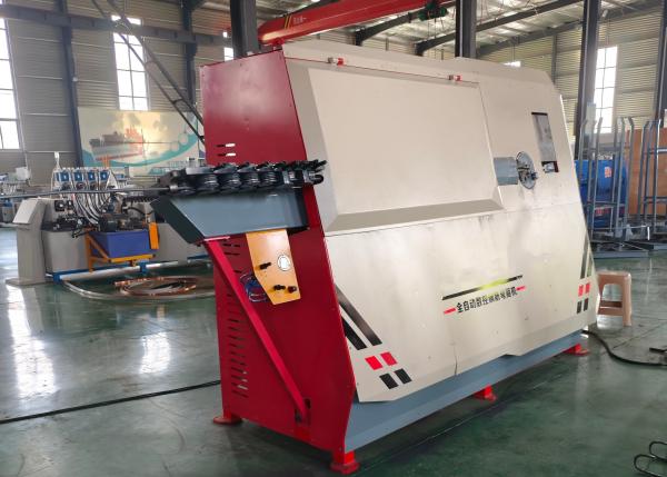 Quality 2-5mm Processing Thickness CNC Flat Iron Hoop Forming Machine 30mm Min. Diameter for sale