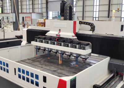 China 8 Drilling Head Thin Thickness CNC Sieve Plate Drilling Machine For Thin Metal Plate for sale