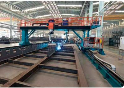 China Utilizes Enclosed Tank Chains Eight-Axis Gantry Intelligent Welding Workstation for sale