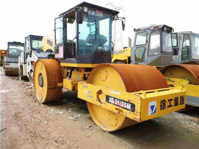 China Used XCMG XG21/25M Road Roller Vibratory Double Drum Compactor for sale