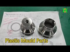 Die Casting Plastic Mould Parts 0.01mm Tolerance Anti Corrosive Customized