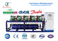 China Pharacy Cold Room Compressor Unit PLC Controller For Meat Fast Frozen for sale