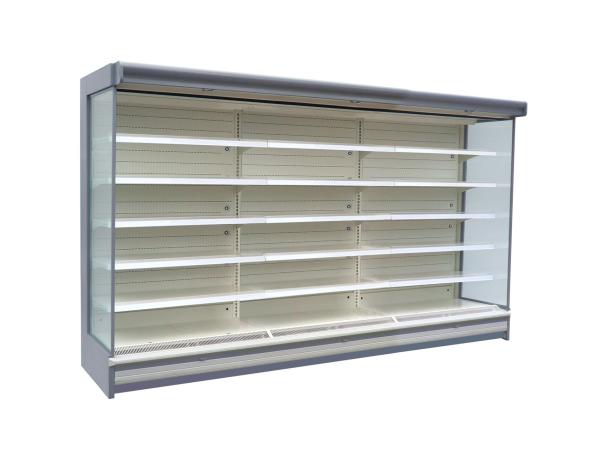 Attrezzatura di refrigerazione refrigerata verticale del supermercato degli armadietti di esposizione dell'alimento per R404A