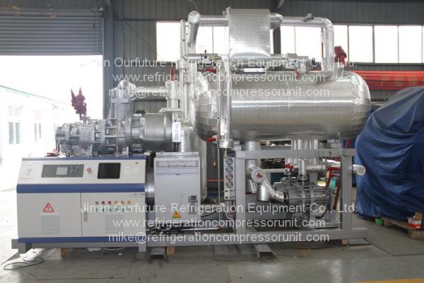 Variety Frequency Screw Co2 Refrigeration System Compressor Rack For Fast Frozen