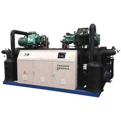 China Einstufige Parallel-Einheit-Multi-Kompressor-Rack für die Kaltlagerung mit individueller Programmierung zu verkaufen