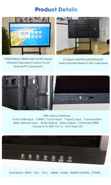 Quality 86 " I7 Computer Processor 4k Display Manufacturer Electronic Interactive Touch for sale