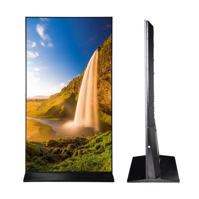 China China Manufacturer 86 Inch Indoor Full Color Led Display Large Size Android and Computer System Advertising Screen for sale