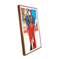 Quality 21.5\" 27\" 32\" Digital Photo NFT Frame 2K 4K LCD Screen WiFi Function Wood for sale