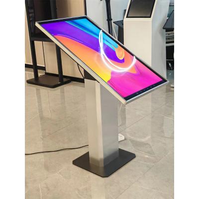 China 55 Inches Mall Digital Interactive Touch Screen Kiosk Display Advertising Media Player Display for sale