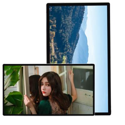 China Factory Price 55-inch Dual System Capacitive Lcd Display Wall-mounted Advertising Player Screen Support Vga Usb Input for sale