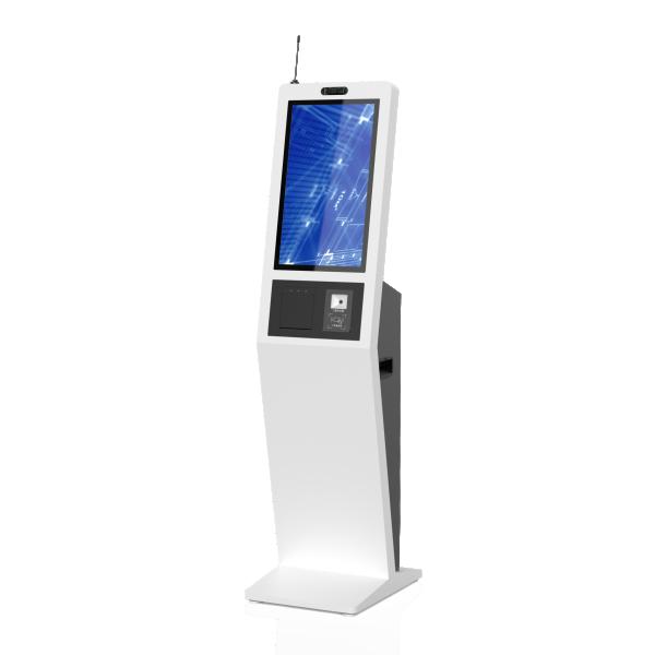 Quality Floor Standing 21.5 Inch Touch Screen All-in-One Machine, Hospital Queue & Number Calling Self-Service Terminal for sale