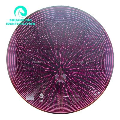 Cina Spessore personalizzato 3D Neon Abyssal Mirror a scacchi Perfetto per la decorazione degli interni del negozio in vendita