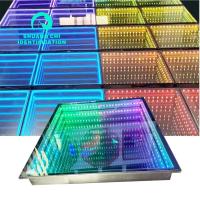 China DMX512 Controlled IP67 Rated Interactive LED Dance Floor with Pressure Sensitive Tech for sale