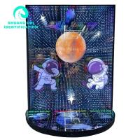 China Customized Size Luminous Character Mirror for Technological Light and Shadow Infinity for sale
