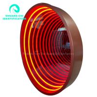 China Customized Size Luminous Character Mirror for Technological Light and Shadow Infinity for sale