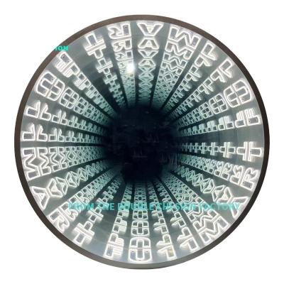 Cina Casella di luce a neon a carattere luminoso specchio in rosso bianco blu per schermi accattivanti in vendita