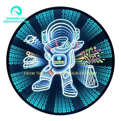 Cina Possibilità infinite Luce LED ad alta luminosità Specchio triplo per interni ed esterni in vendita