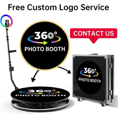 China Stabler Strong Metal Tempered Glass 360 Foto Booth Perfect voor verjaardagsfeestjes Te koop
